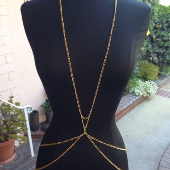 Accessories | New Sexy Trendy Gold Body Belly Waist Chain | Poshmark